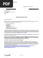 Biometric Validity Letter | PDF | Travel Visa | Passport