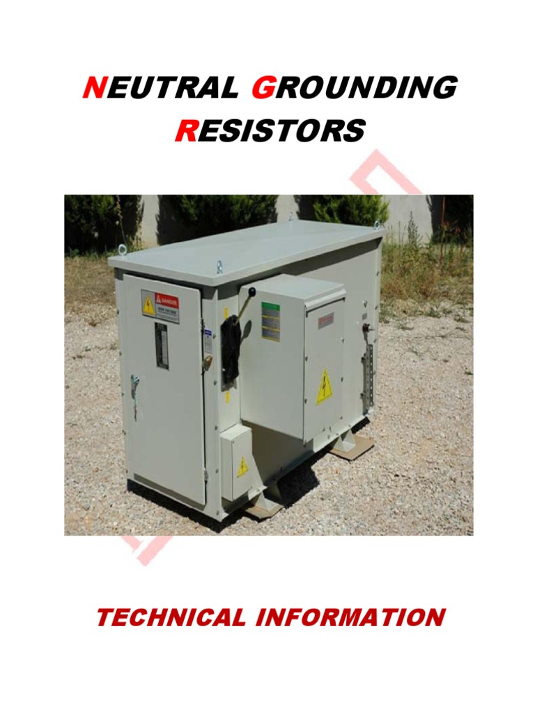 NGR Technical Information | PDF | Resistor | Electrical Resistance And ...