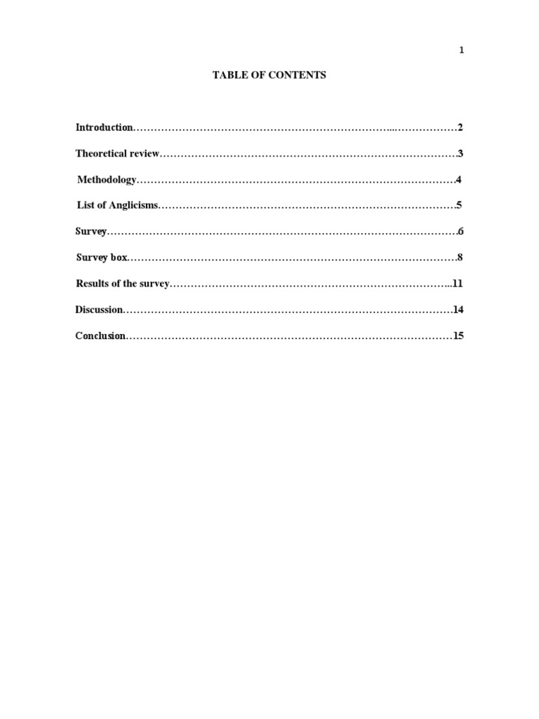 Anglicisms WORK | PDF | Speech | English Language