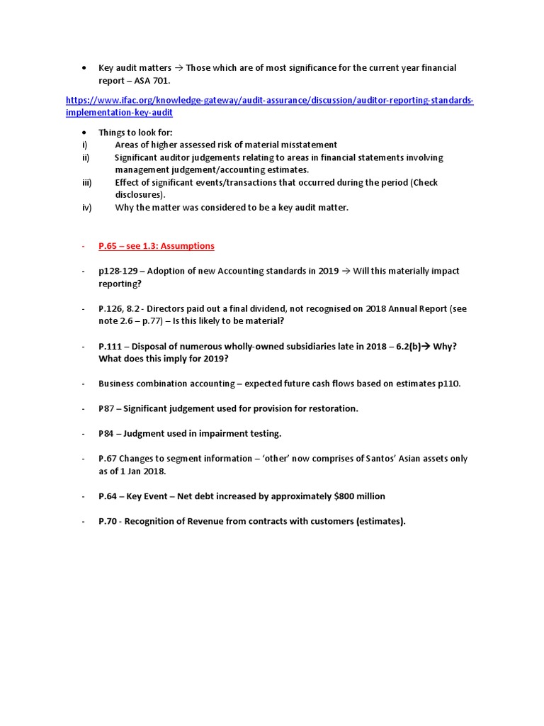 Q3 Ideas - Audit | PDF