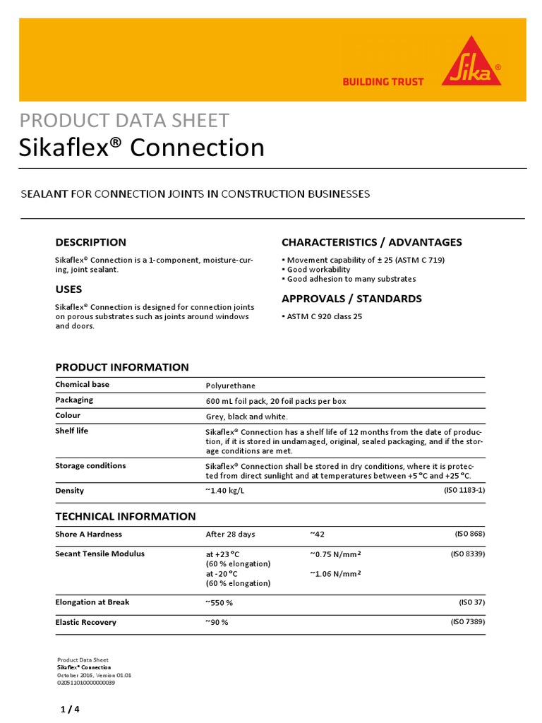 TDS Sika | PDF | Paint | Materials