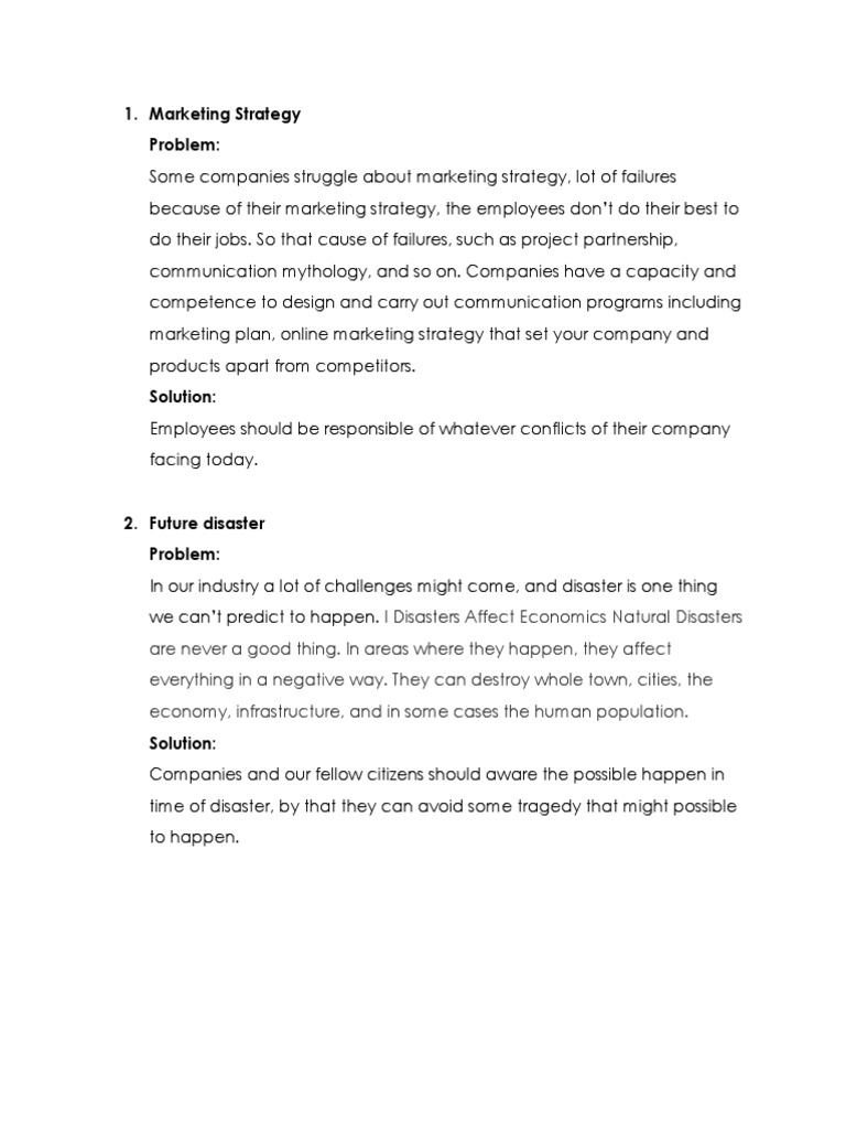 Marketing Strategy Problem | PDF | Marketing Strategy | Marketing