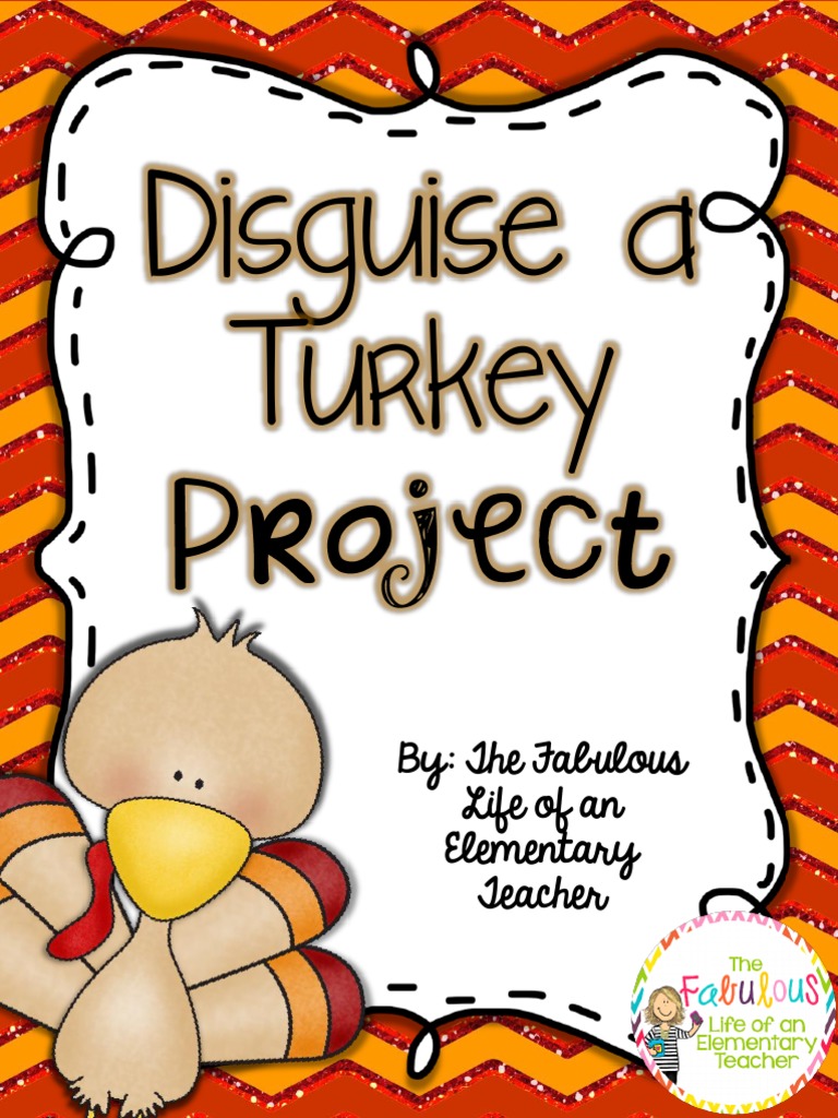 Disguise A Turkey Project Freebie | PDF