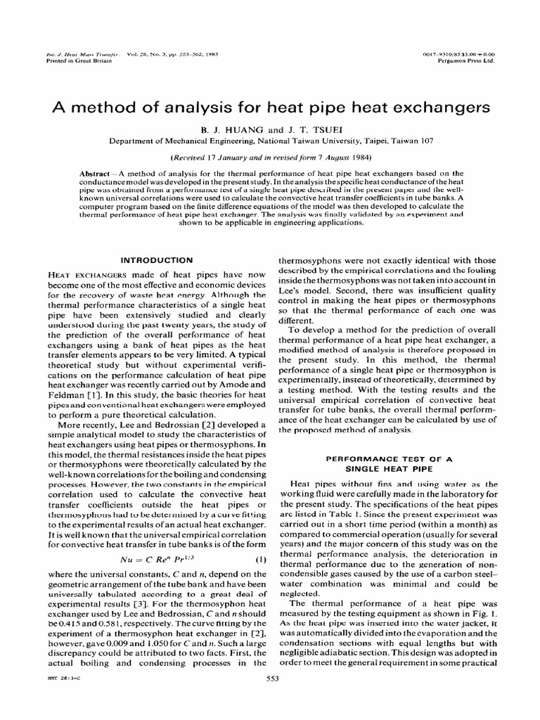 Pipe Analysis | PDF | Heat | Heat Transfer