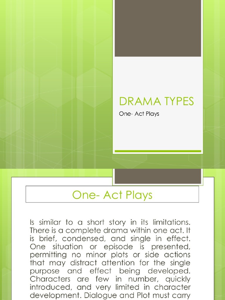 One Act Play PDF | PDF
