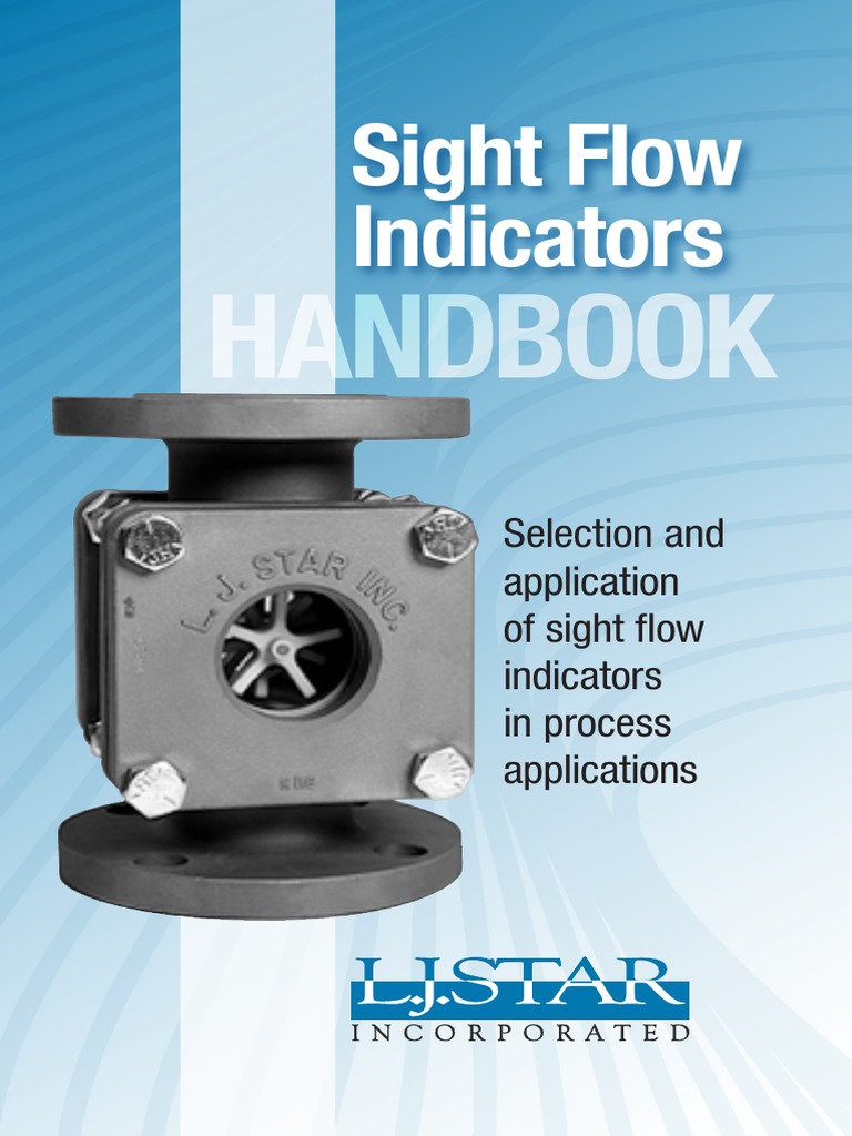 Sight Flow Indicators Handbook | PDF | Glasses | Fluid Dynamics