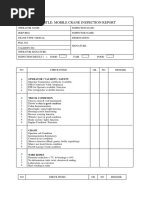 Gantry Crane Safety Inspection Checklist Global EHS | PDF | Crane ...