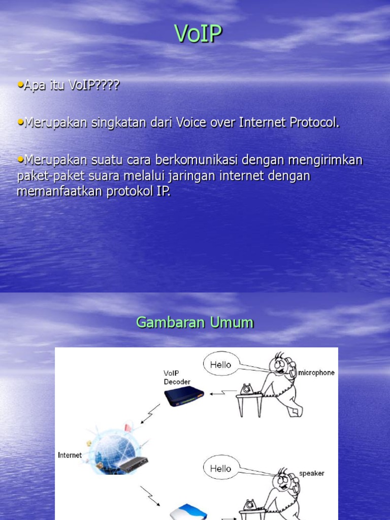 Presentasi VoIP | PDF