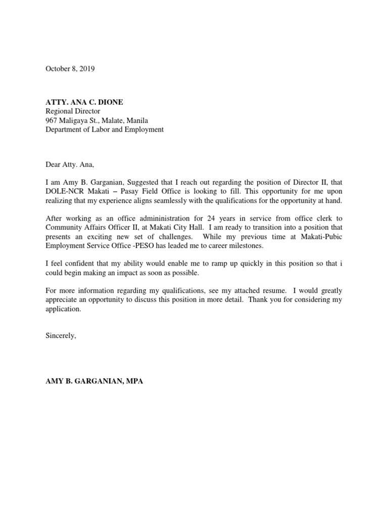 Atty. Ana C. Dione | PDF