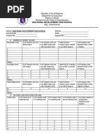DepEd Learning Activity Sheets (LAS) Sample Template | PDF
