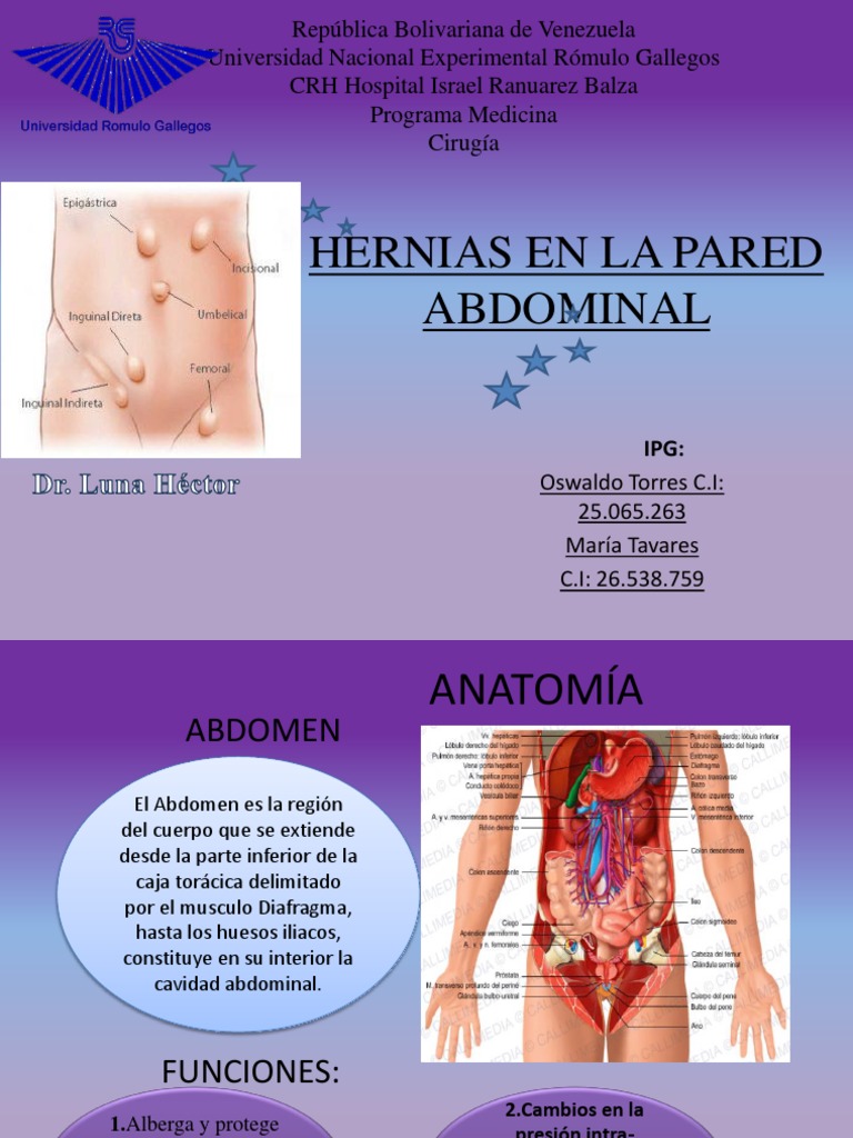 Hernias en La Pared Abdominal | PDF | Peritoneo | Abdomen