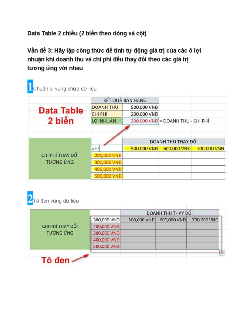 Data Table 2 Chiều | PDF