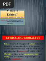 Module 1. What Is Ethics. Basic Concepts | PDF | Morality | Reason