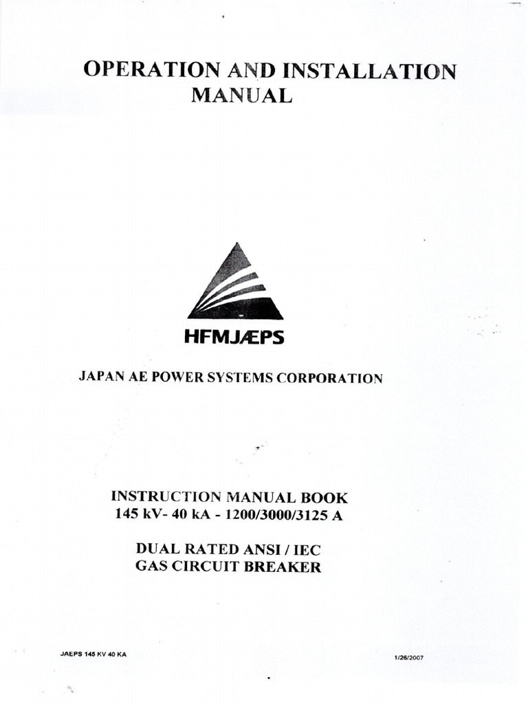 Manual Book GCB Jaepsi | PDF
