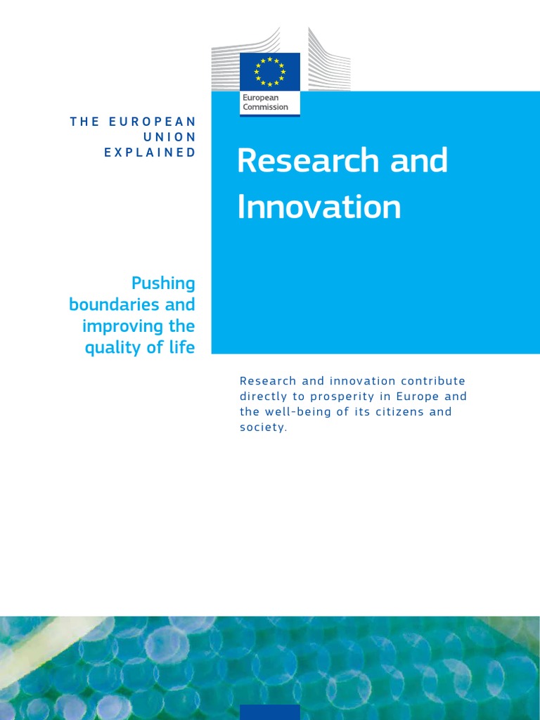 Research and Inovation | PDF | European Union | Innovation