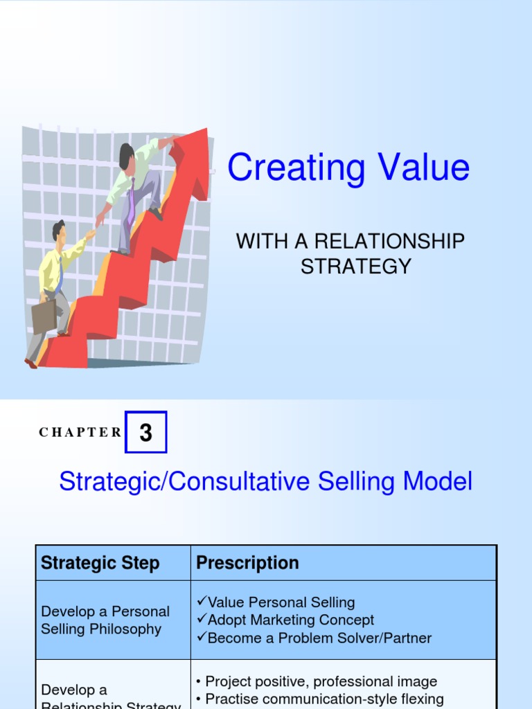 Creating Value: With A Relationship Strategy | PDF | Sales | Nonverbal ...