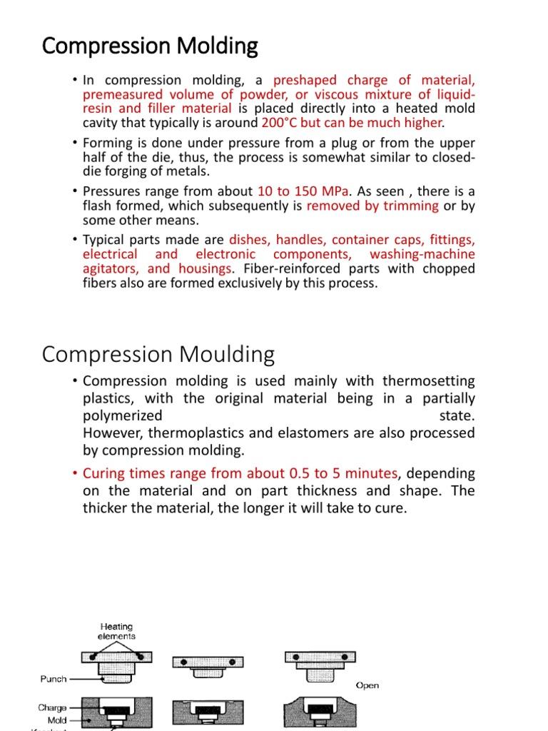 Compression Molding | PDF