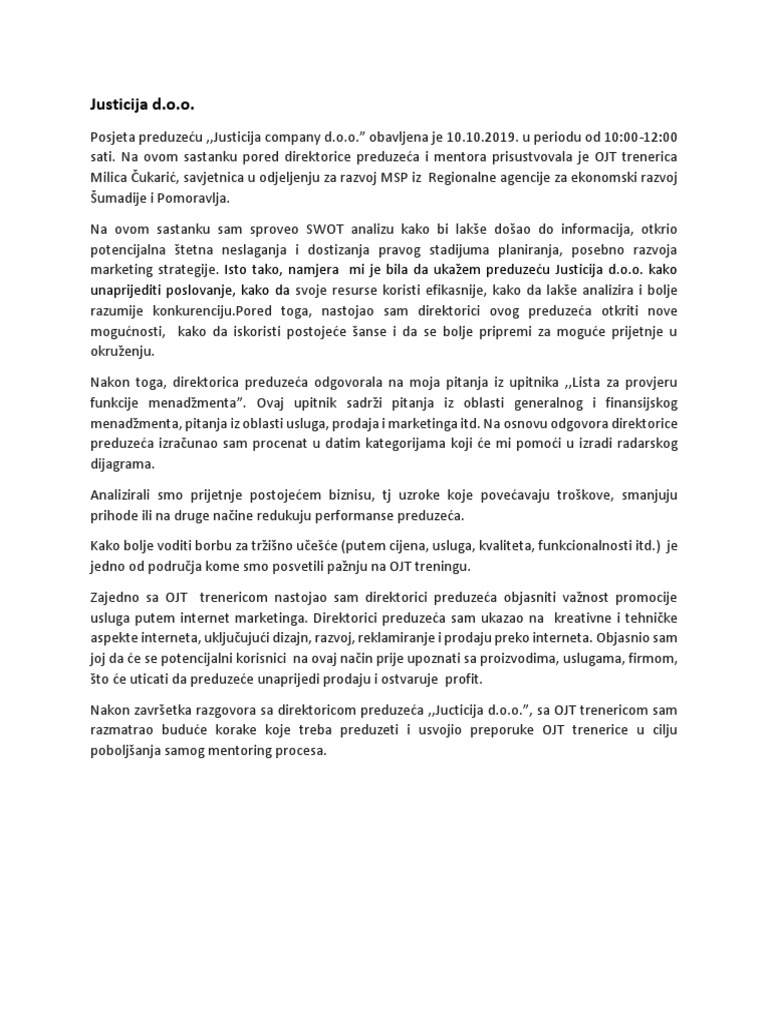 Justicija D | PDF