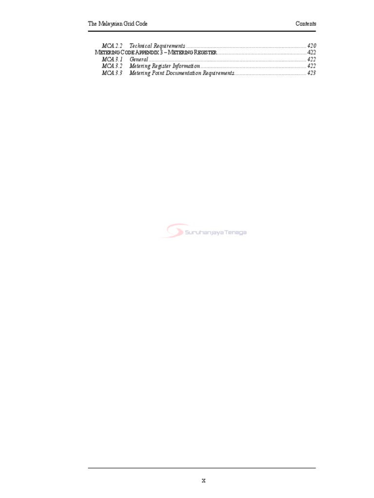 Malaysian Grid Code Overview | PDF
