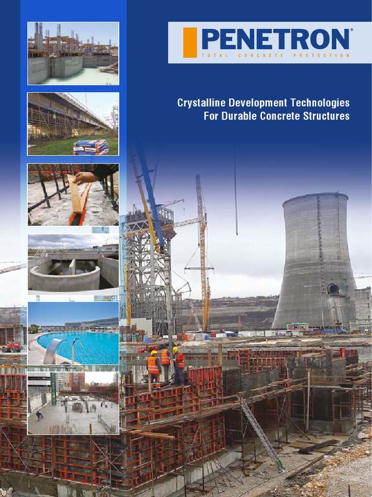 Penetron Crystalline Development Technologies For Durable Concrete ...