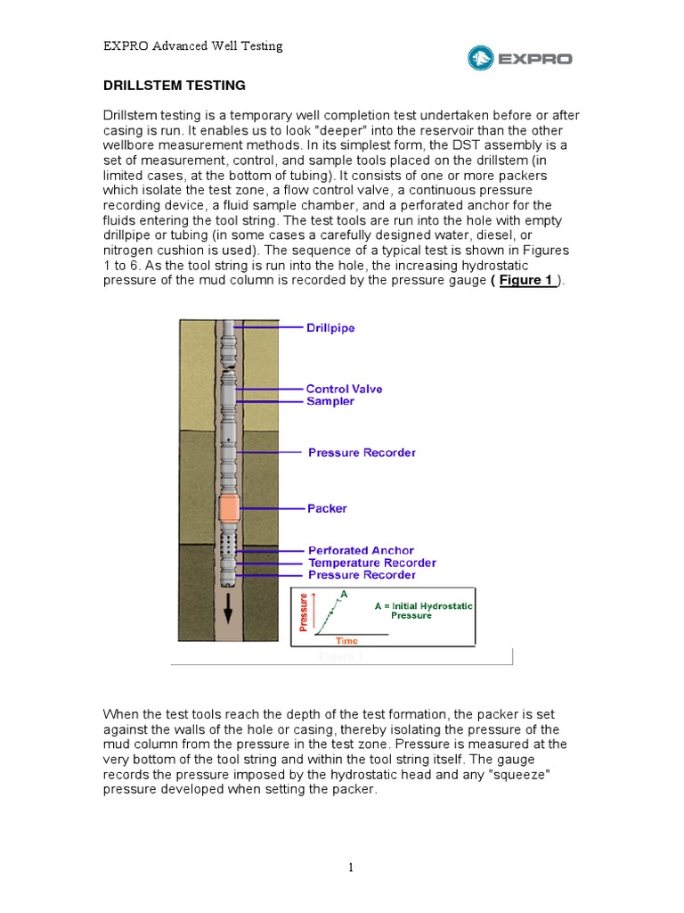 Drill Stem Testing | PDF | Casing (Borehole) | Oil Well