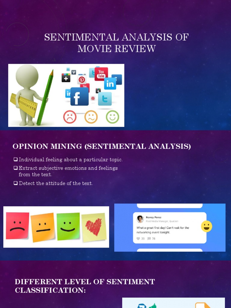 Sentimental Analysis of Movie Review | PDF | Areas Of Computer Science ...