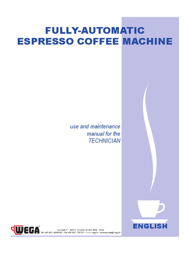 Guide to Maintaining and Programming a Fully-Automatic Espresso Coffee ...