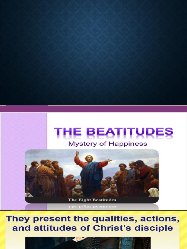 The Beatitudes | PDF | Beatitudes | Compassion