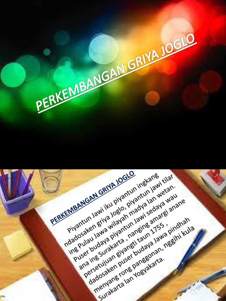 Bahasa Jawa - PPT (Omah Joglo) | PDF