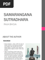 The Samarangana Sutradhara of Maharajadhiraja Bhoja - Part1 PDF | PDF
