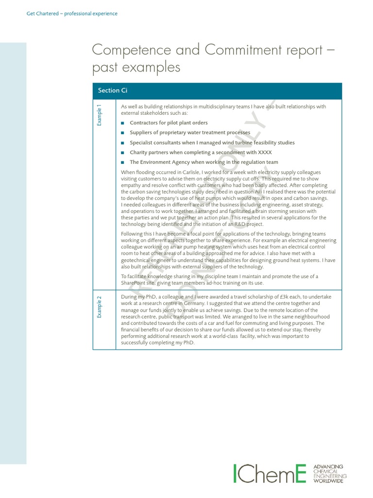 Get Chartered professional experience report | PDF | Automation ...