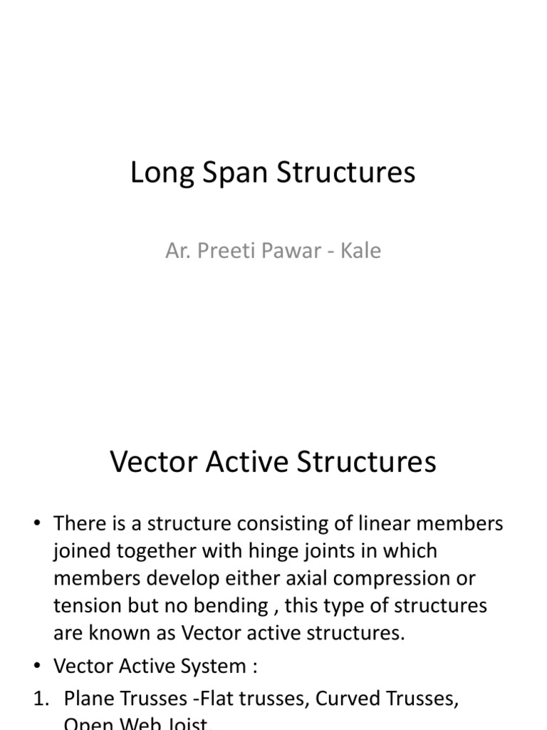 Long Span Structures - Vector Active, Form Active & Pneumatic ...