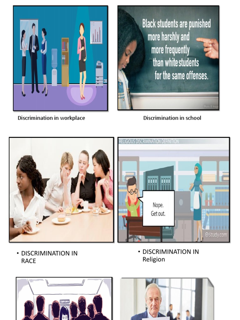 Types of Discrimination in Society | PDF