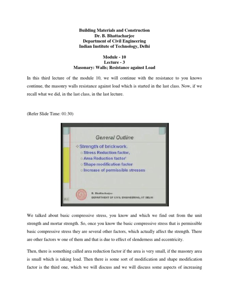 Lec 29 | PDF | Buckling | Bending