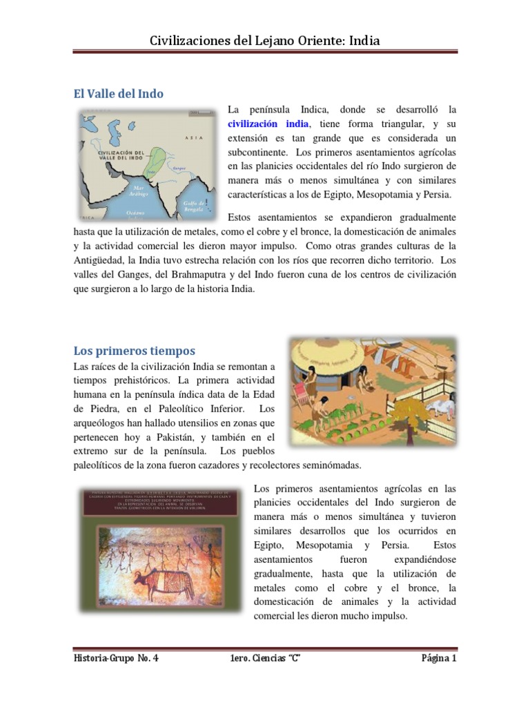 Civilización India: Historia y Cultura | PDF | Gautama Buddha | río indú