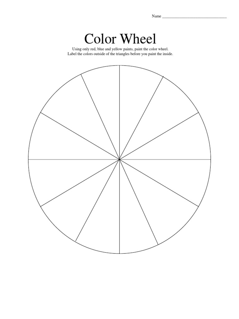 Color Wheel PDF | PDF