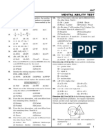 MD5 Mental Ability Test Answer Sheet | PDF | Semiotics | Linguistics