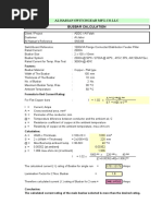 Busbar Sizing Calculation | PDF | Electric Current | Ventilation ...