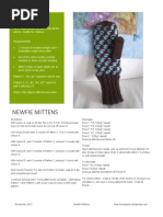 Newfoundland Mittens Pattern | PDF | Knitting | Polymers