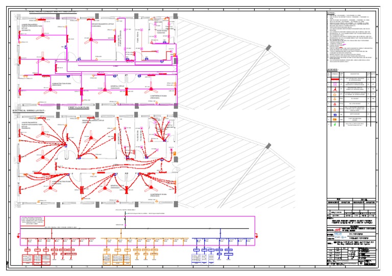 ELECTRICAL CONDUIT AND FITTING LAYOUT PLAN | PDF | Electrical Wiring | Wire