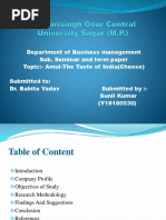 Amul Mission and Vision | PDF | Leadership | Market (Economics)