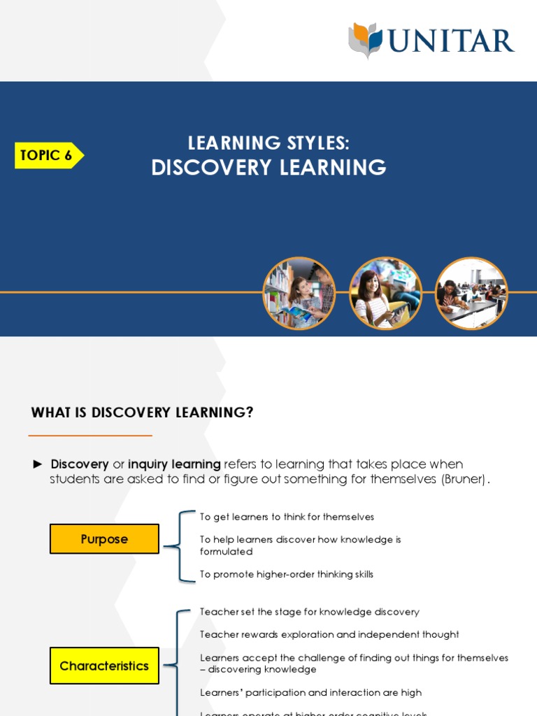 Understanding Discovery Learning Techniques | PDF | Teachers | Learning