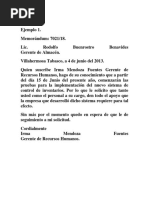 Ejemplo de Carta Con Aviso de Anexos | PDF