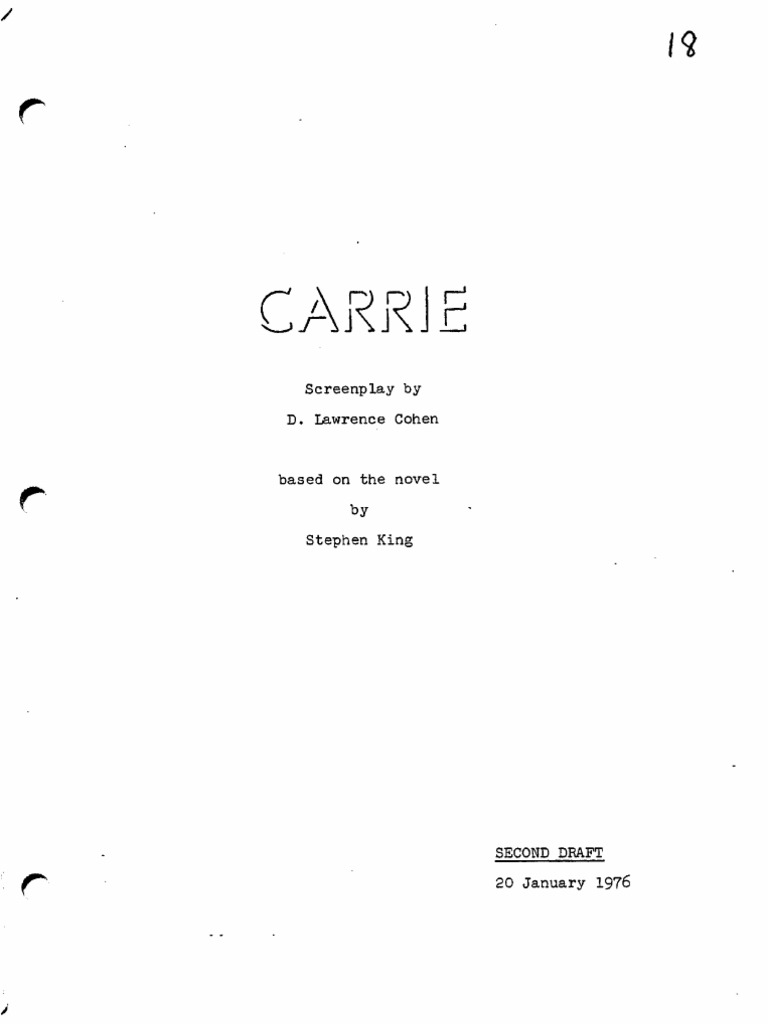 Carrie | PDF