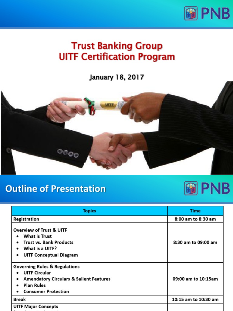 Understanding UITFs and PNB Offerings | PDF | Investment Fund | Bonds ...
