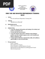 Project Proposal On School DRRM | PDF | Emergency Management | Hazards