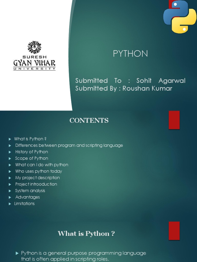 Python Training | PDF | Programming Language | Python (Programming ...