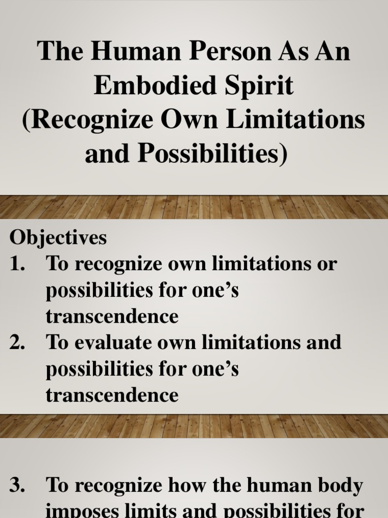 The Human Person as an Embodied Spirit | Gautama Buddha | Soul