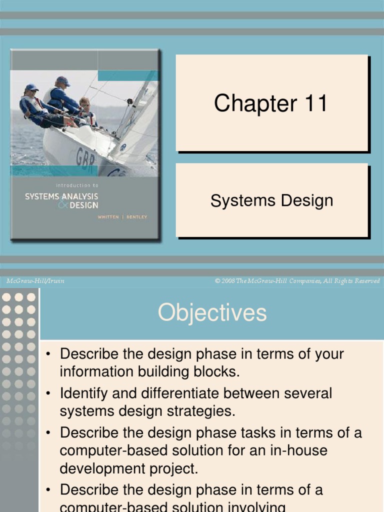 Systems Design: Mcgraw-Hill/Irwin © 2008 The Mcgraw-Hill Companies, All ...