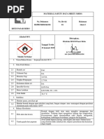 MSDS Aquadest | PDF